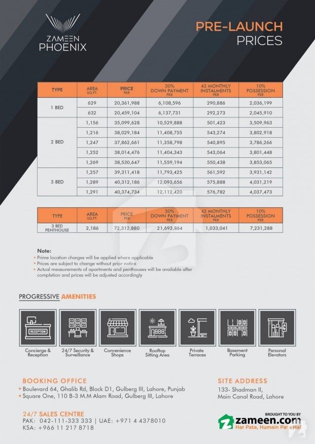 Zameen Phoenix Lahore